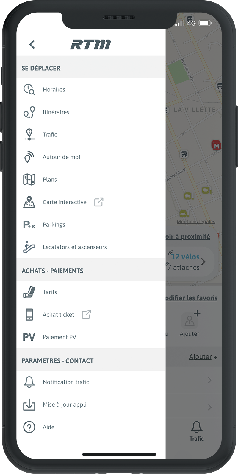 L'application mobile RTM | Régie des Transports Métropolitains