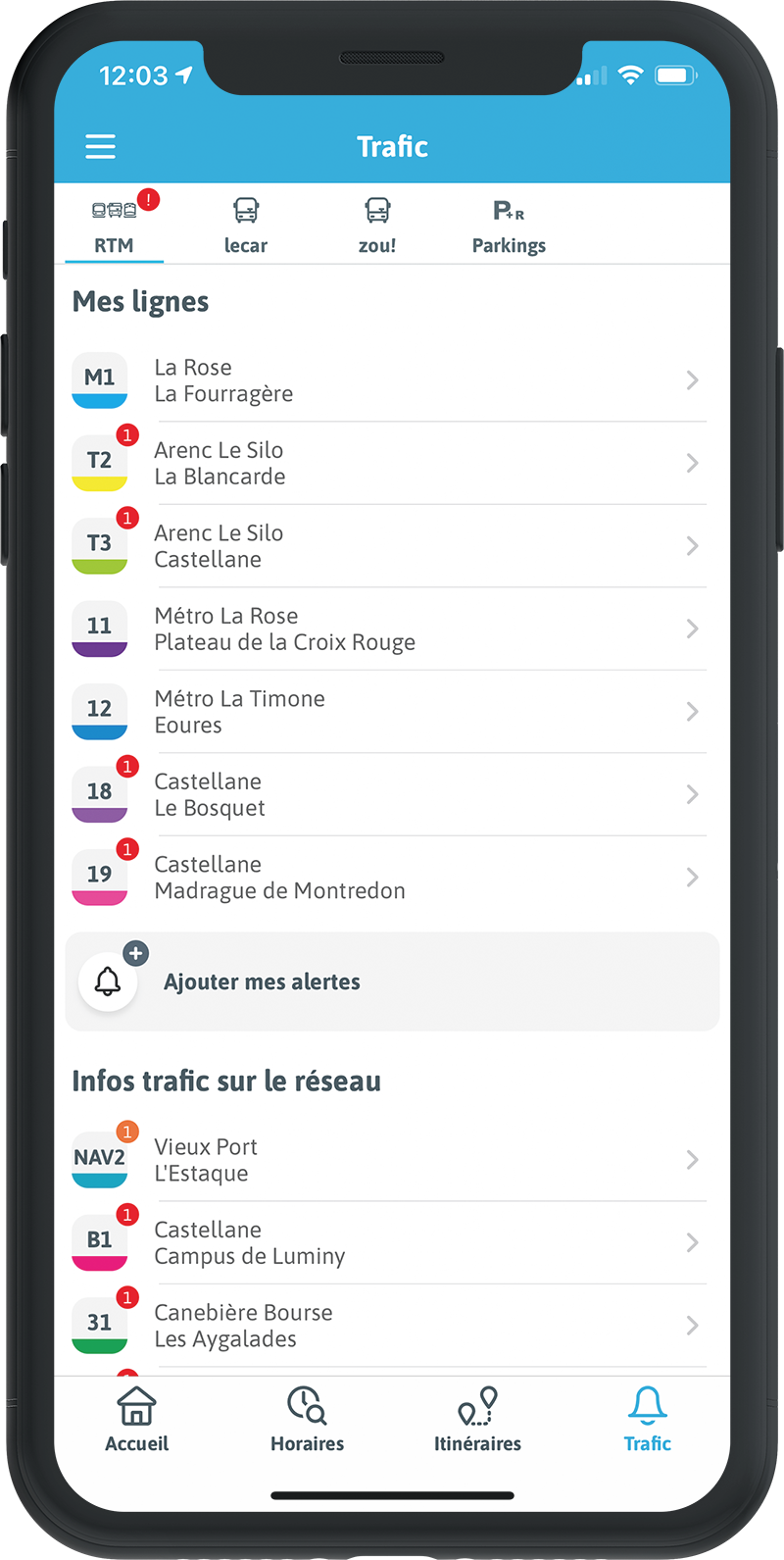 L'application mobile RTM | Régie des Transports Métropolitains